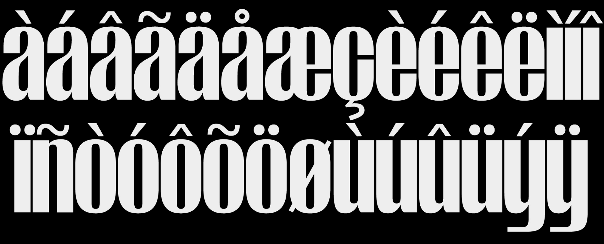 Defiant Display Typeface | Cedilla Studio