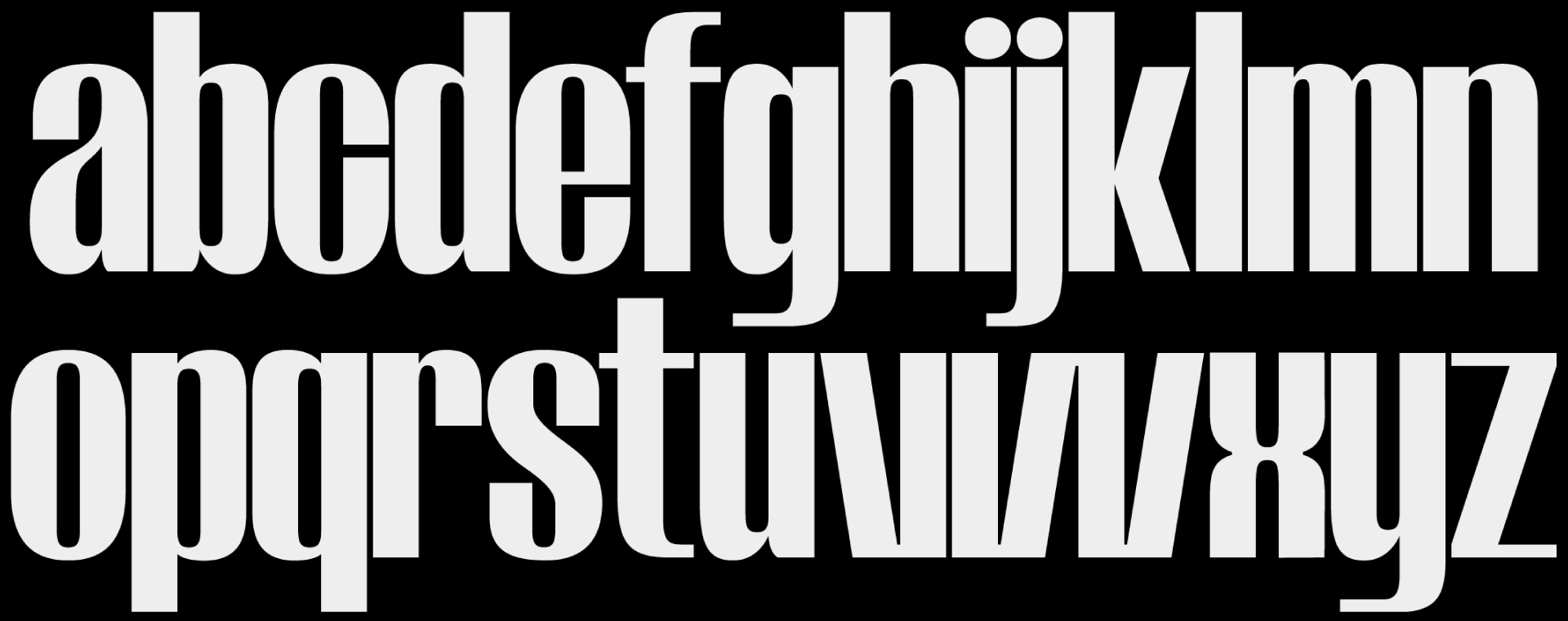 Defiant Display Typeface | Cedilla Studio