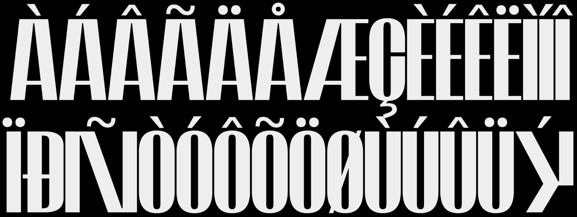 Defiant Display Typeface | Cedilla Studio