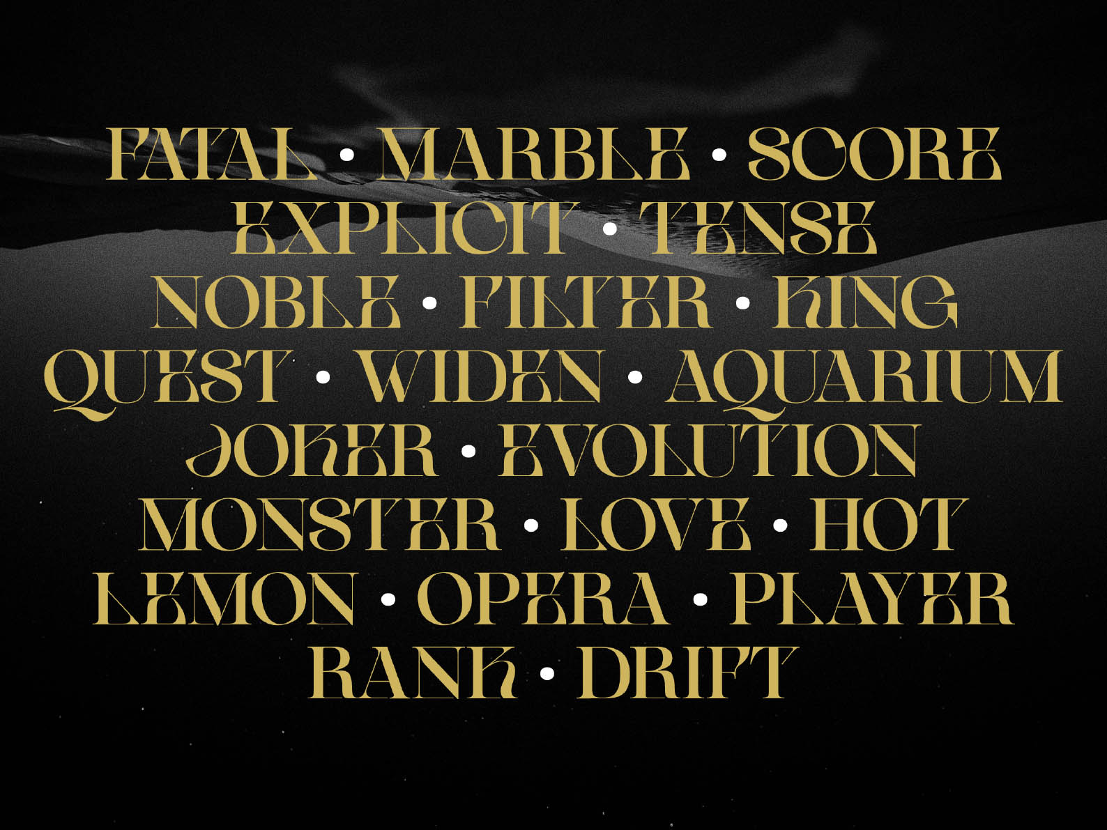 Endless Font | Cedilla Studio