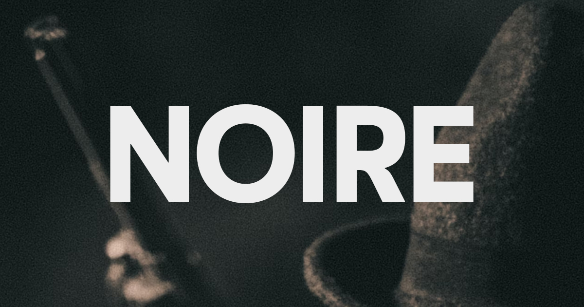 Noire Sans Serif Typeface | Cedilla Studio